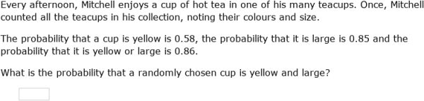 IXL - Find probabilities using the addition rule (Year 11 maths practice)