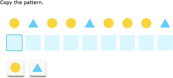 IXL - Growing patterns (Foundation maths practice)