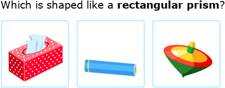 IXL - Three-dimensional shapes in the real world I (Year 1 maths practice)
