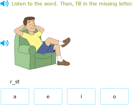 IXL - Complete the word with the correct short vowel (Year 2 English ...