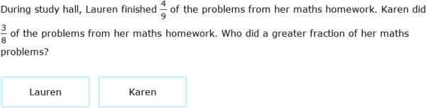 IXL Compare Fractions Word Problems Year 6 Maths Practice ixl-compare-fractions-word-problems-year-6-maths-practice
