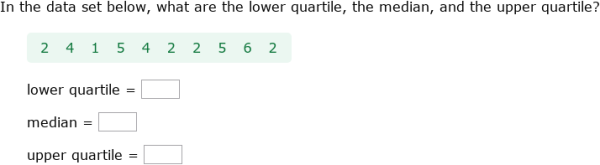 IXL - Calculate quartiles and interquartile range (Year 10 maths practice)