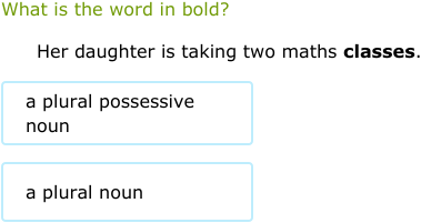IXL - Identify plurals, singular possessives and plural possessives ...