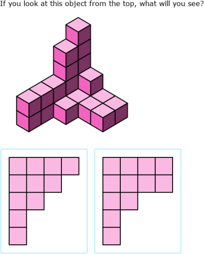 IXL - Front, side and top view (Year 6 maths practice)
