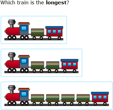 IXL - Long and short (Year 2 maths practice)