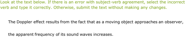 IXL - Identify and correct errors with subject-verb agreement (Year 11 ...