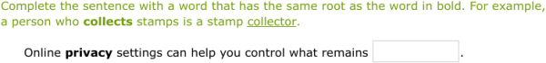 IXL - Word pattern sentences (Year 10 English practice)