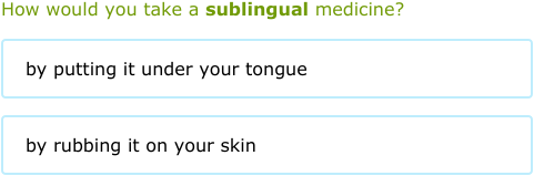 IXL - Words with sub- (Year 9 English practice)