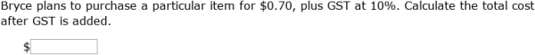 IXL - Percent of a number: GST, discount and more (Year 10 maths practice)