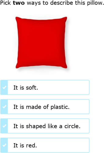 IXL - Describe objects (Year 1 science practice)