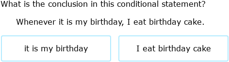 IXL - Identify hypotheses and conclusions (Year 11 maths practice)