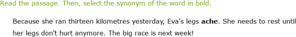IXL - Determine the meaning of words using synonyms in context (Year 3 ...