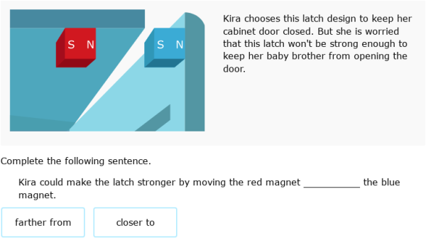 IXL - Solve problems using magnets (Year 3 science practice)