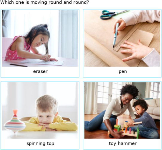 IXL - The way things move (Year 1 science practice)