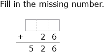 IXL - Complete the addition number sentence (Year 4 maths practice)