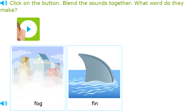 IXL - Blend onset and rime together to make a word (Preschool English ...
