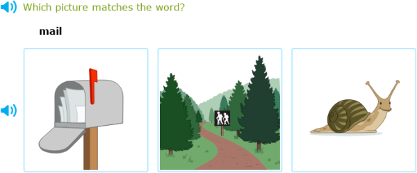 IXL - Choose the picture that matches the vowel digraph word (Year 2 ...