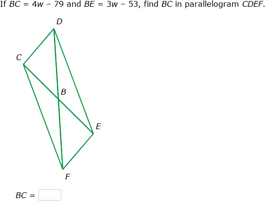 IXL - Properties of parallelograms (Year 8 maths practice)