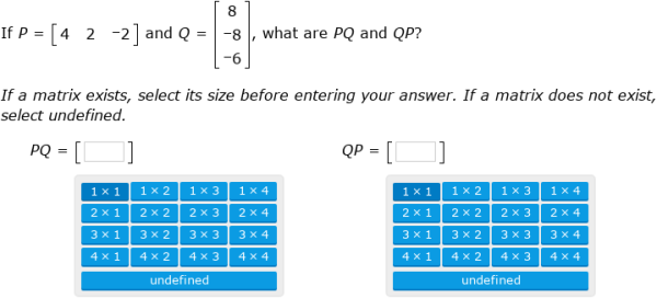 IXL - Simplify matrix expressions (Year 11 maths practice)