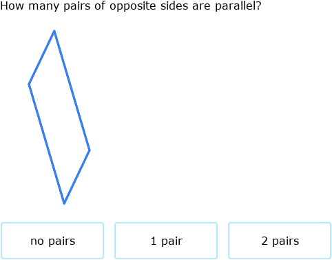 IXL - Parallel sides (Year 2 maths practice)