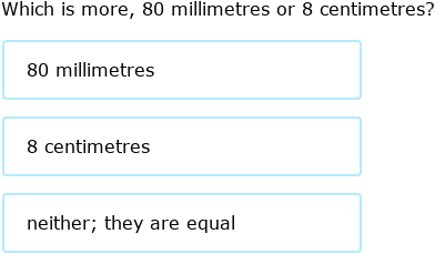 IXL - Compare metric units of length (Year 5 maths practice)