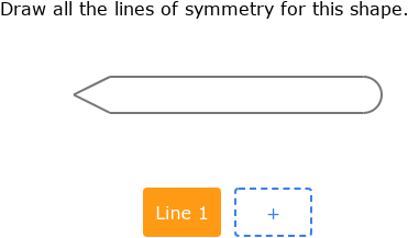 IXL - Draw lines of symmetry (Year 4 maths practice)