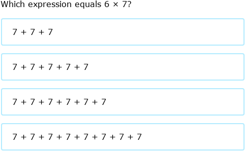IXL - Relate addition and multiplication (Year 3 maths practice)