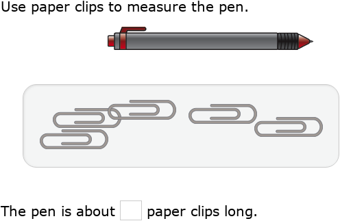 IXL - Measure length with objects (Foundation maths practice)