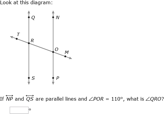 IXL - Transversal of parallel lines (Year 7 maths practice)