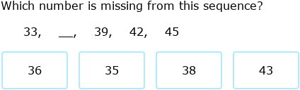 IXL - Number patterns (Year 3 maths practice)