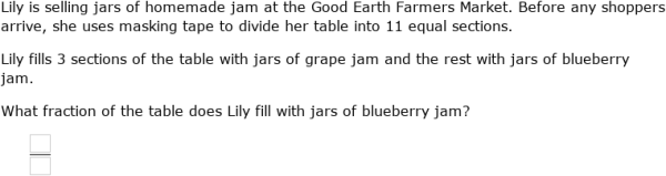 IXL - Understanding fractions: word problems (Year 7 maths practice)