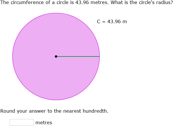 IXL - Circumference of circles (Year 8 maths practice)