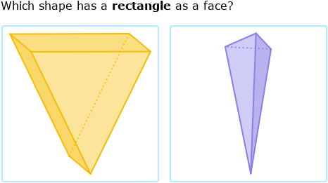 IXL - Identify faces of three-dimensional figures (Year 5 maths practice)