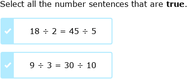 IXL - Multiplication and division number sentences for 2, 3, 5, 10 ...