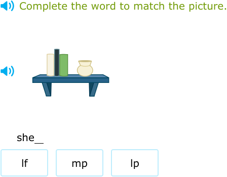 IXL - Complete the word with the right final consonant blend (Year 1 ...