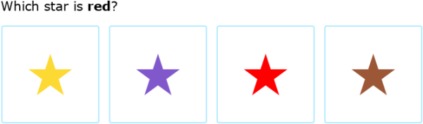 IXL - Classify shapes by colour (Preschool maths practice)