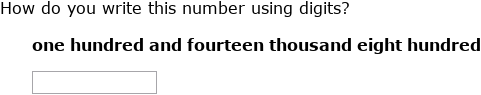 IXL - Writing numbers in words: convert words to digits (Year 5 maths ...