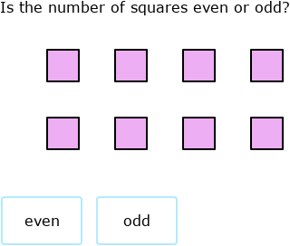 IXL - Even or odd: counting objects (Year 4 maths practice)