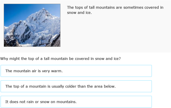 IXL - Water on Earth (Year 3 science practice)