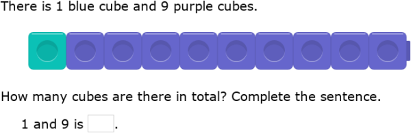 IXL - Put together numbers using cubes - sums up to 10 (Foundation ...